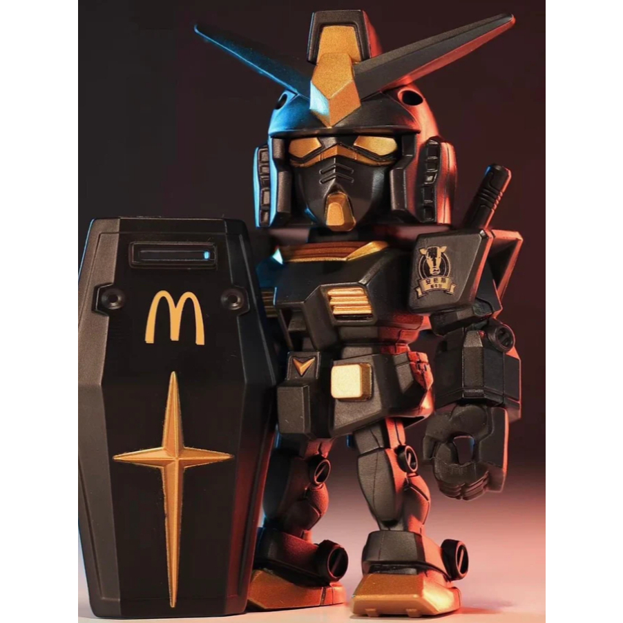 LIMITED EDITION McDonald's x RX-78-2 QmSV 2023 Mini Gundam Ver. Angus ...