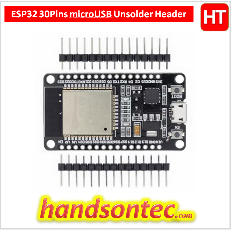 ESP32 30-Pin Lua Nodemcu Wi-Fi/ Bluetooth Module | Shopee Malaysia