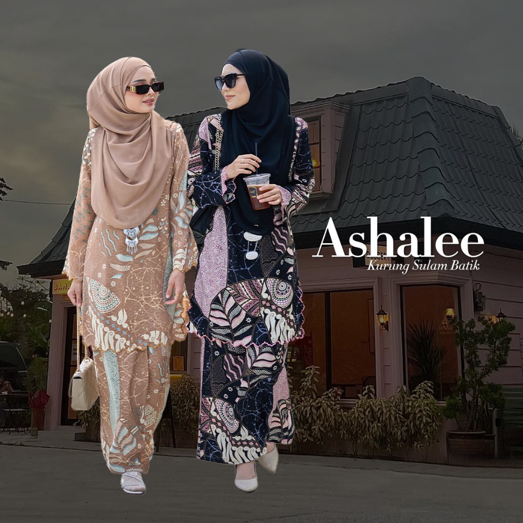 MCC Lifestyle Baju Kurung Sulam Batik Ashalee Baju Kurung Loose Kurung ...