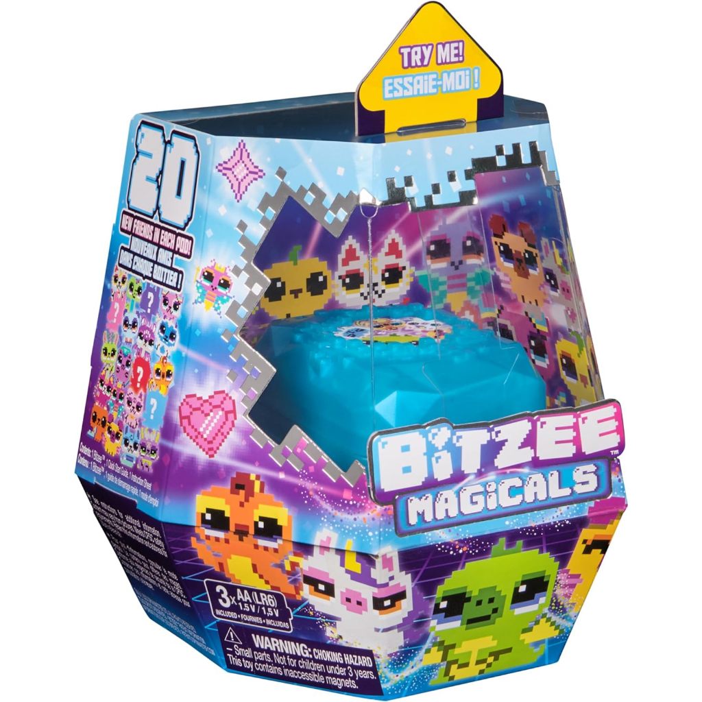 BITZEE MAGICALS - INTERACTIVE TOY DIGITAL PET SPIN MASTER with 20 ...