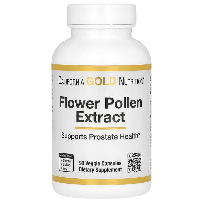 California Gold Nutrition, Flower Pollen Extract, 90 Veggie Capsules ...
