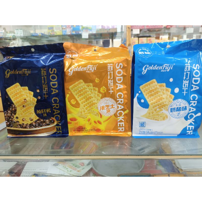 Golden Fuji Soda Cracker 金富士 278g | Shopee Malaysia