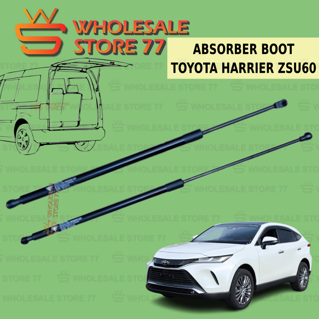 READY STOCK | TOYOTA HARRIER ZSU60 2014-2021 FRONT/REAR Boot Absorber ...