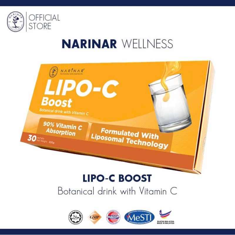 Narinar Lipo C Boost Liposomal Vitamin C (Botanical Drink) | Shopee Malaysia
