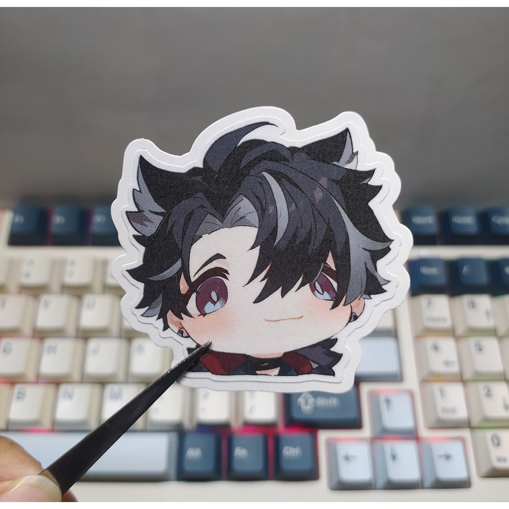 Wriothesley - Genshin Impact Meme Stickers | Wide Face Series ...