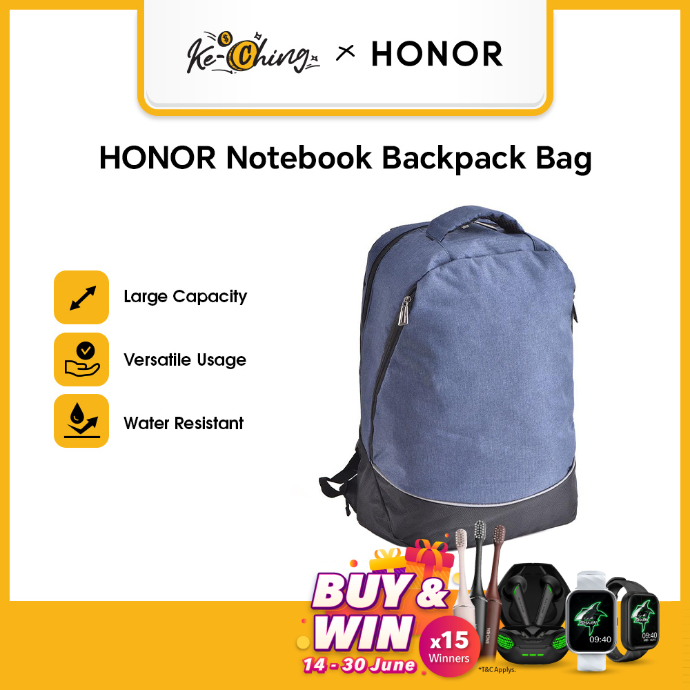 HONOR Magicbook Backpack Laptop Notebook Bag Large Capacity Bag ...