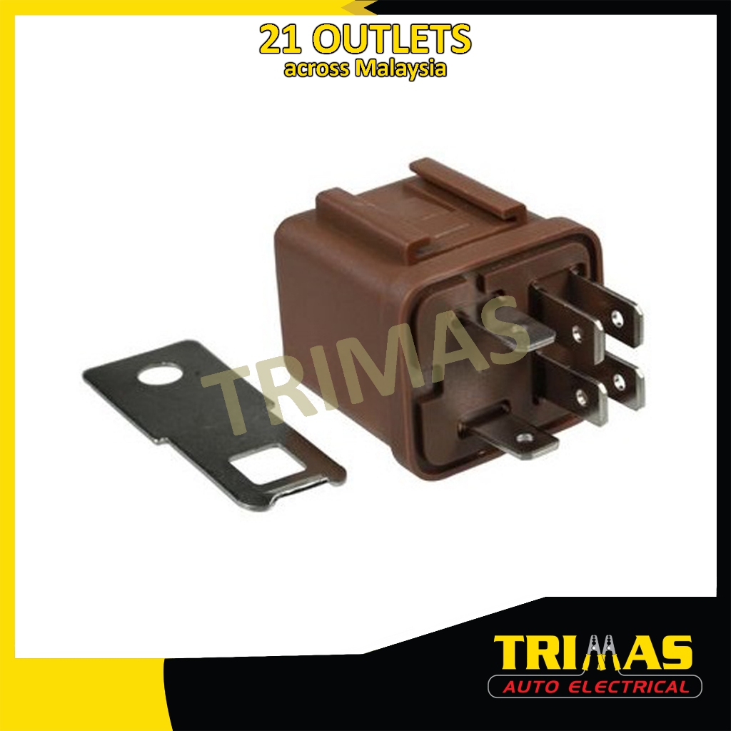 6 Pin 12V 20A Nissan Hino Relay OE Replacement Auto Choke Shut Down ...