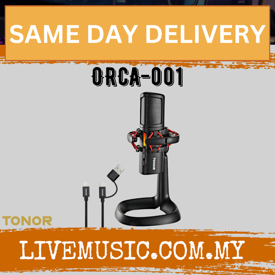 TONOR ORCA-001 USB Condenser Microphone ( ORCA 001 / ORCA001 ) | Shopee ...