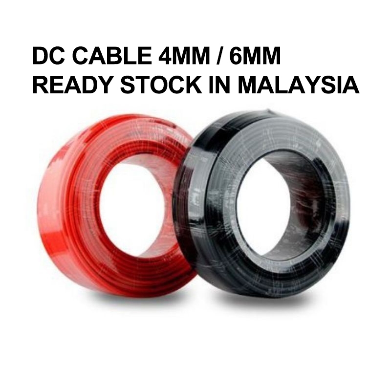 Solar Cable DC Wire 4mm²/6mm² PV Photovoltaic Wire Tinned/Copper ...