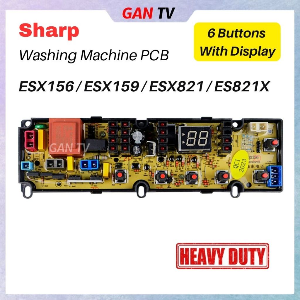 Heavy Duty Sharp ESX156 ESX159 ESX821 ES821X Washing Machine Main ...