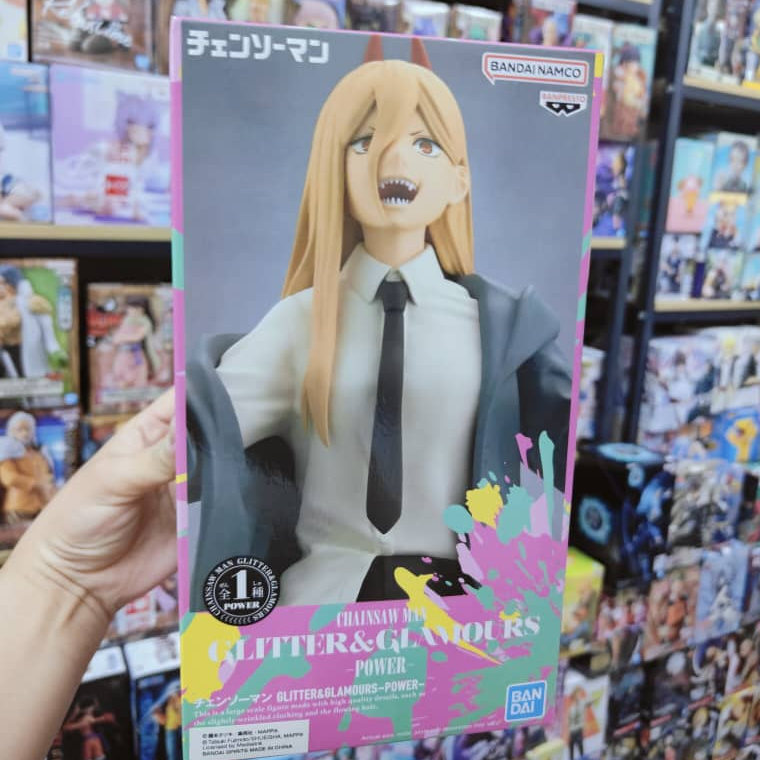 Banpresto ABP89183 Chainsaw Man Glitter and Glamours - Power Statue ...