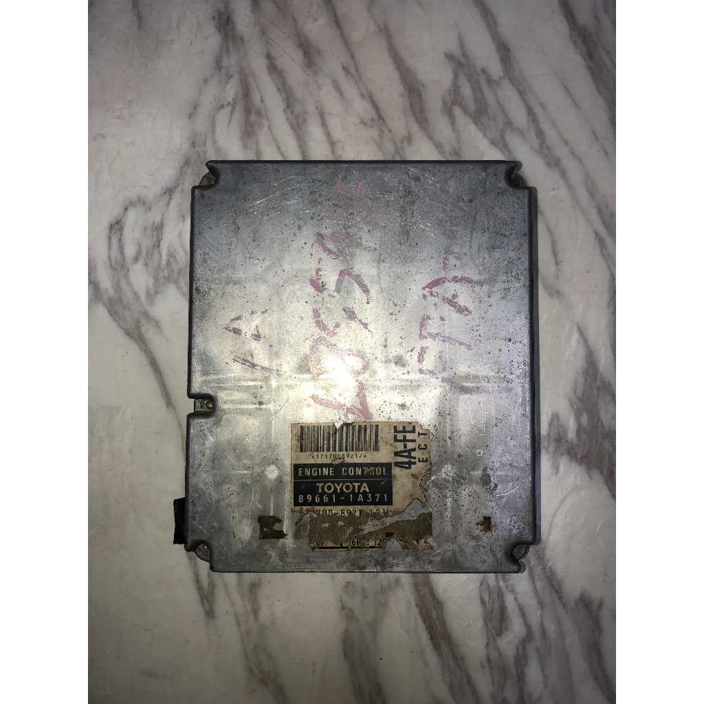 TOYOTA COROLLA Engine Control Unit ECU 4A-FE ECT 89661-1A371 used genuine | Shopee Malaysia
