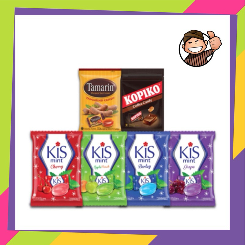 Mayora candy permen kis tamarin kopiko all varian | Shopee Malaysia