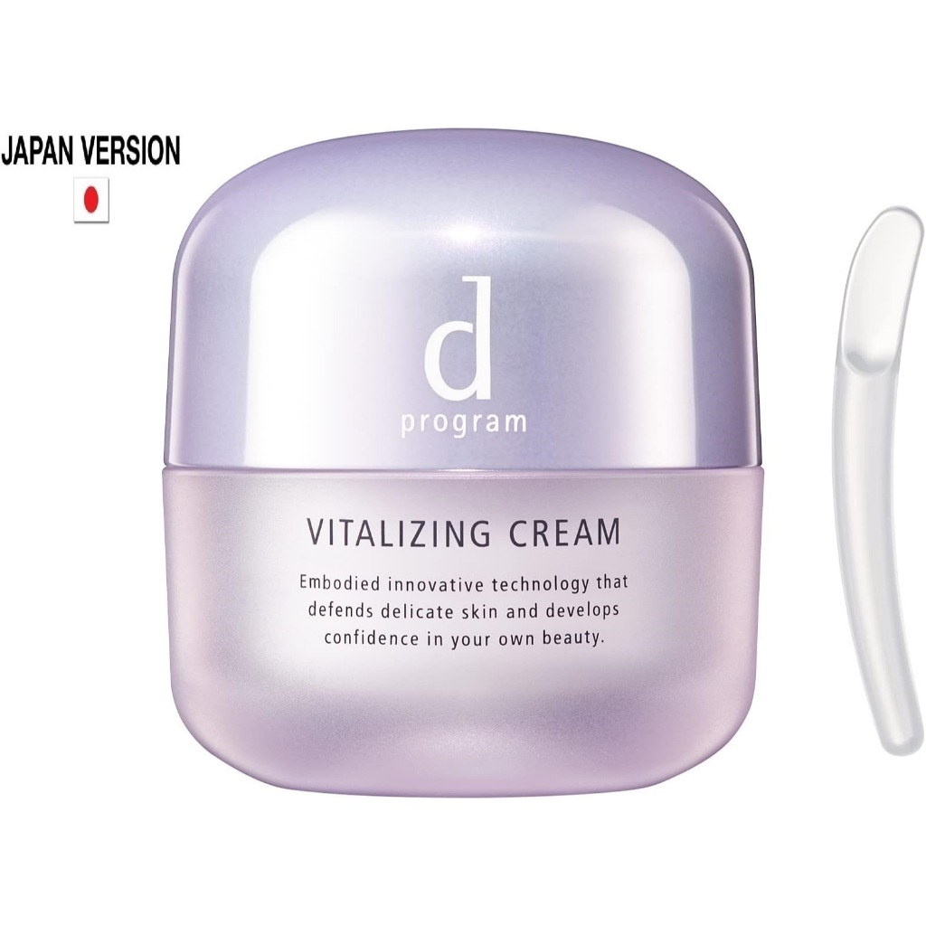 Shiseido d Program Vitalizing Cream 45g Aging Care Cream Japanese Skin Care All-free for ...