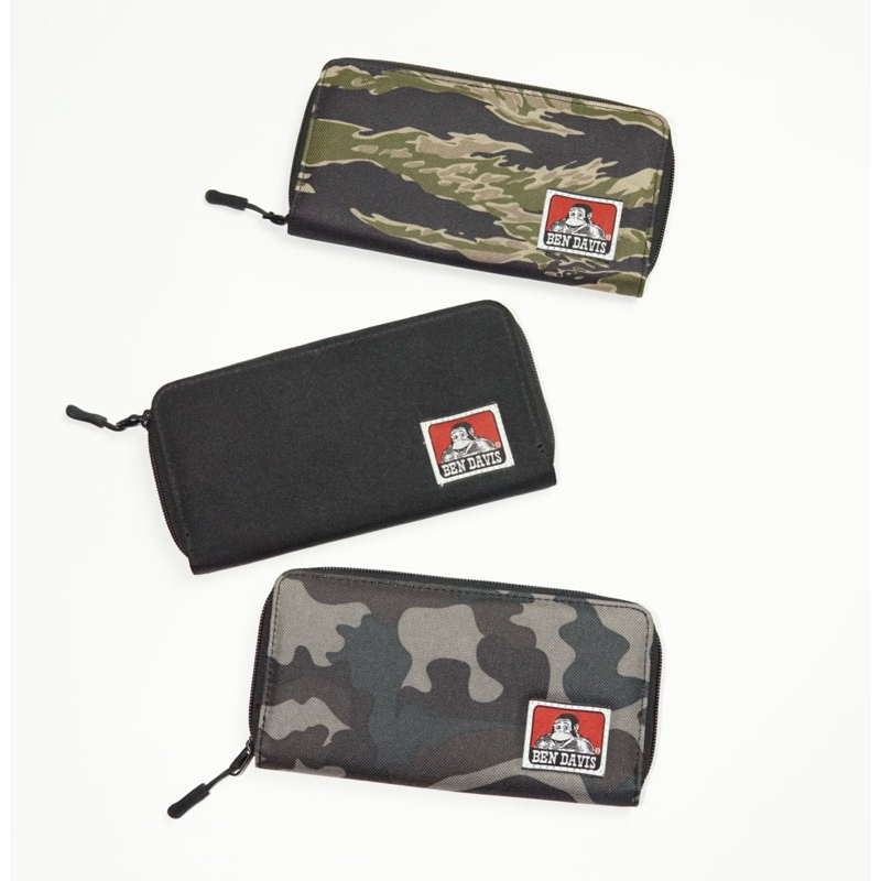 BEN DAVIS Classic Long Wallet (Black/Grey/Grey Camo/Camo) | Shopee Malaysia