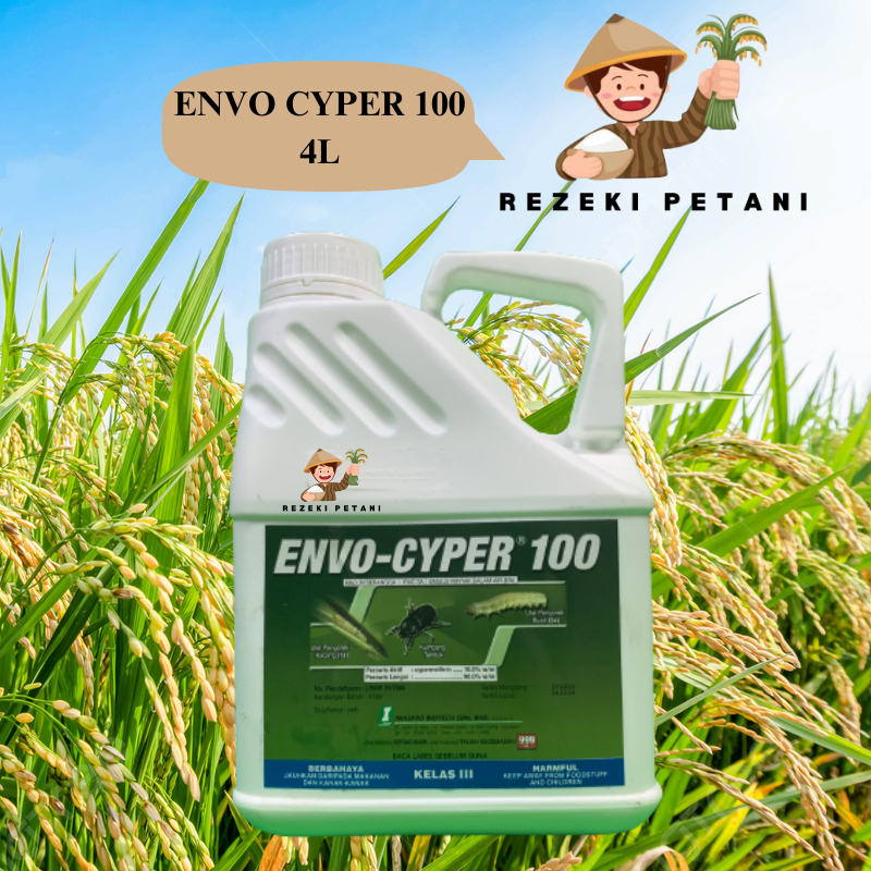 [ORIGINAL] 4L Envo Cyper 100 Cypermethrin 10% IMASPRO Racun Kumbang ...