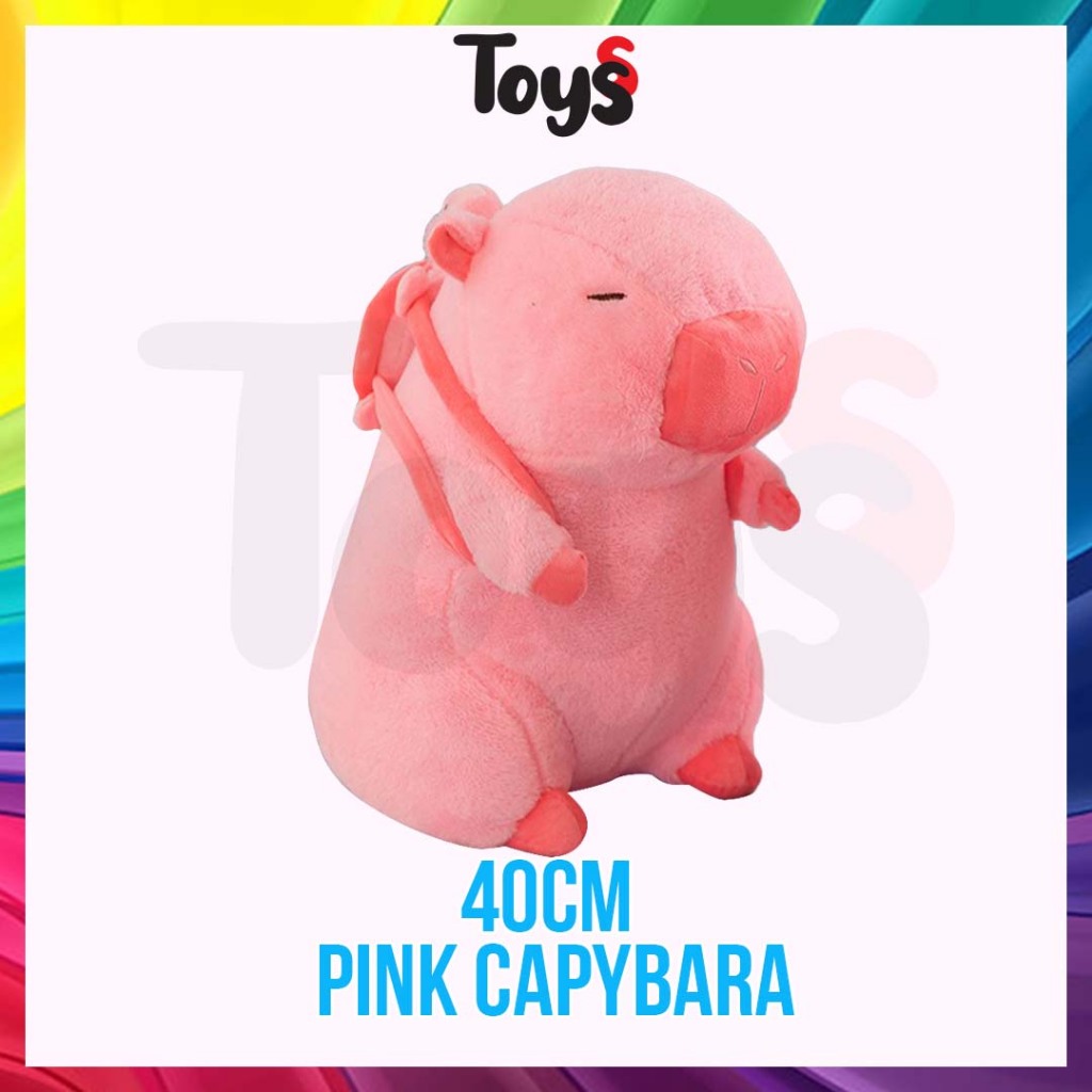 🍊Toyss Capybara Plush Stuffed Animal Capybara Bag Capibara Doll Boneka ...