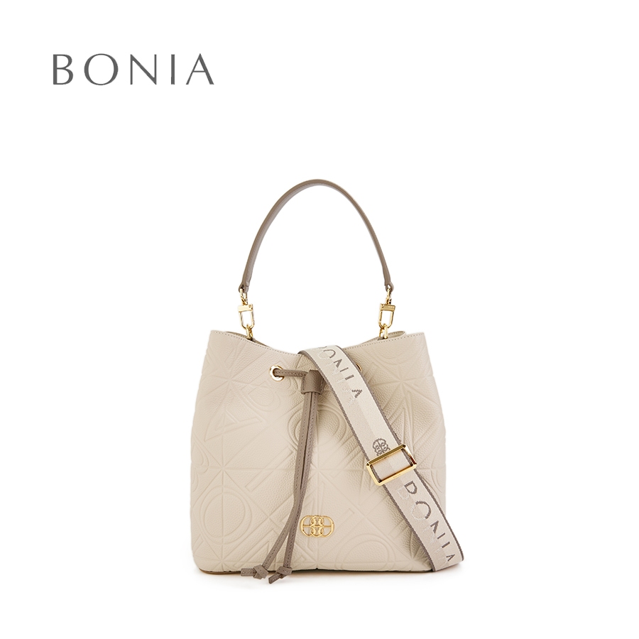 Bonia Chalk Camilla Bucket Bag | Shopee Malaysia