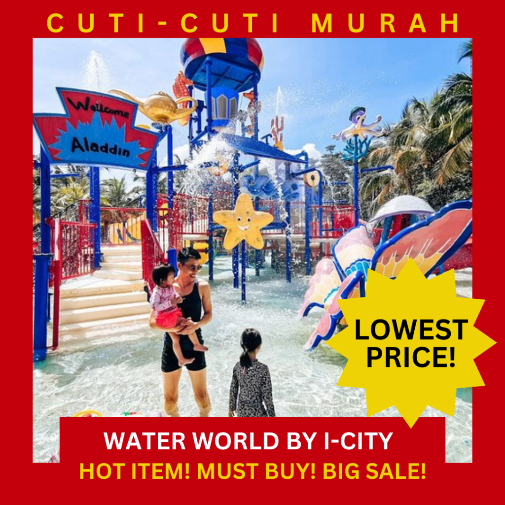 【TICKET PROMO】WATERWORLD iCity SHAH ALAM【MALAYSIAN】 | Shopee Malaysia
