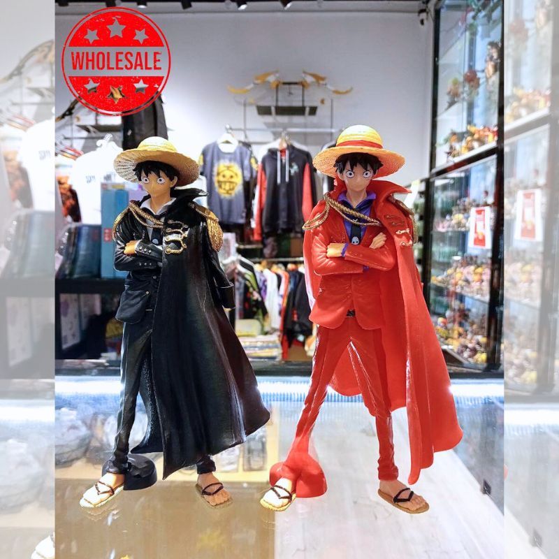 One Piece Monkey D. Luffy King of Pirates Coat 23cm Action Figure 海贼王 ...