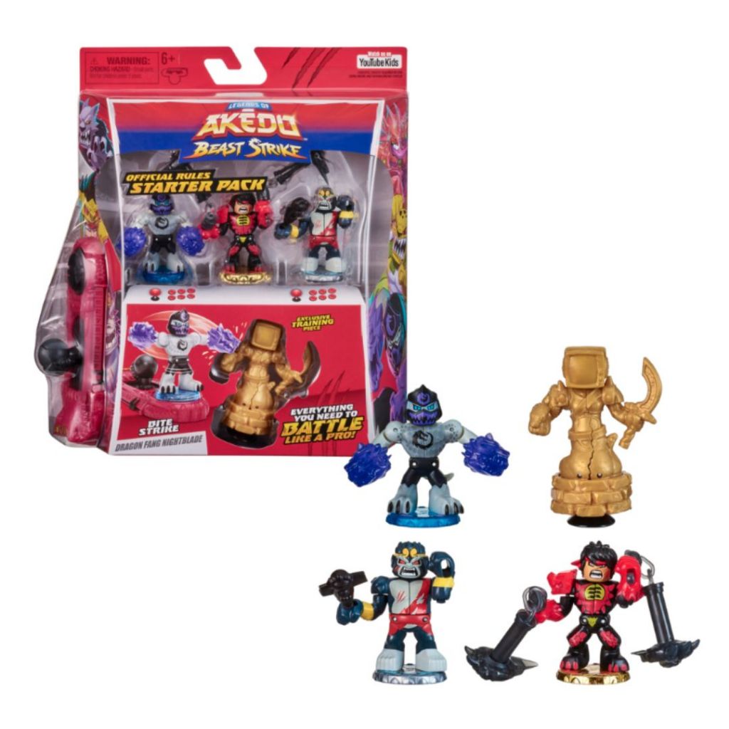 Legends of Akedo Beast Strike - Official Rules Starter Pack -Exclusive ...