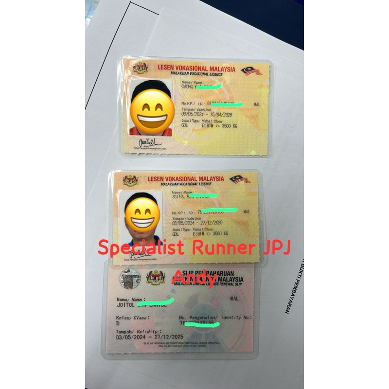 Renew lesen Fizikal Renew GDL Renew PSV Renew Batch Lesen Renew Driving ...