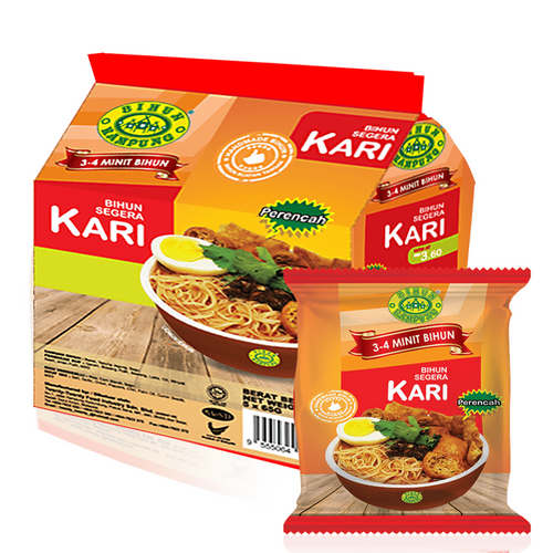 Bihun Kampung Bihun Segera Kari 5's x 65g | Shopee Malaysia