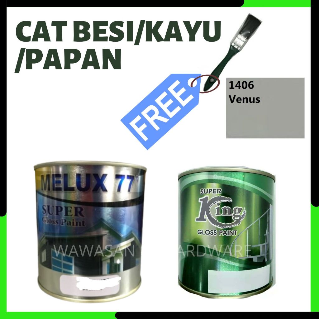 1406 Venus SANCORA MELUX or SUPER KING GLOSS PAINT FOR WOOD & METAL 1 ...