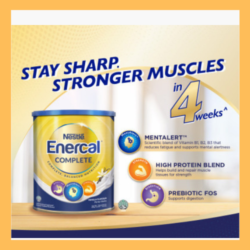 NESTLÉ ENERCAL COMPLETE 850g Healthy Aging | Shopee Malaysia