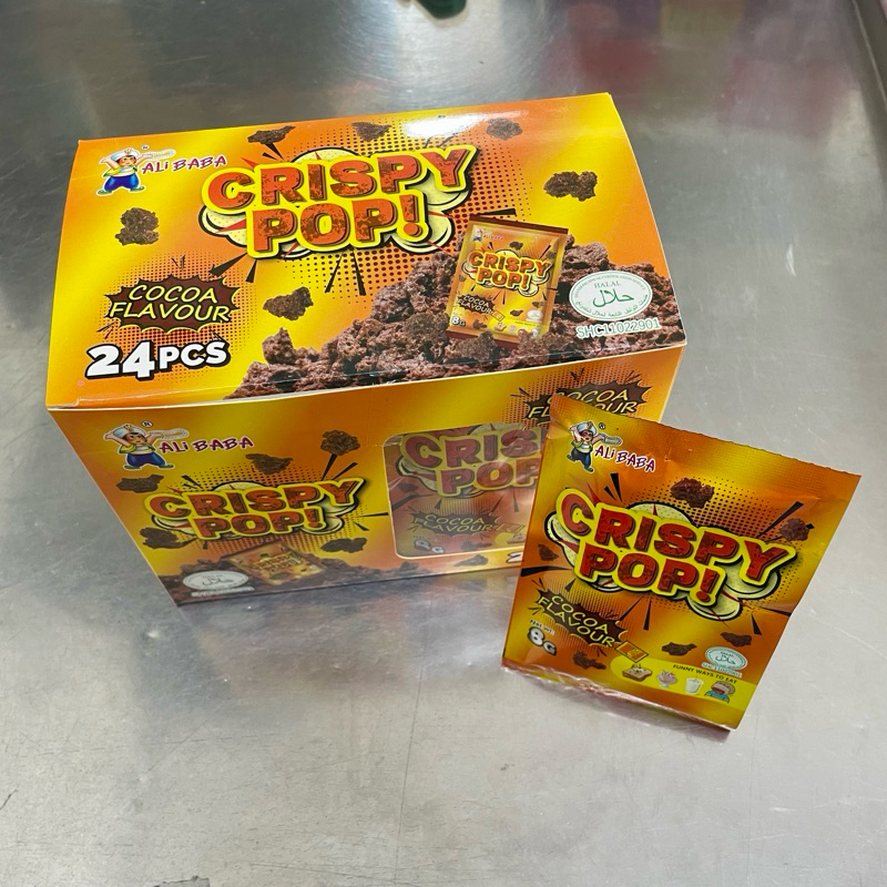 Crispy Pop! Cocoa Flavour 24pcs | Shopee Malaysia