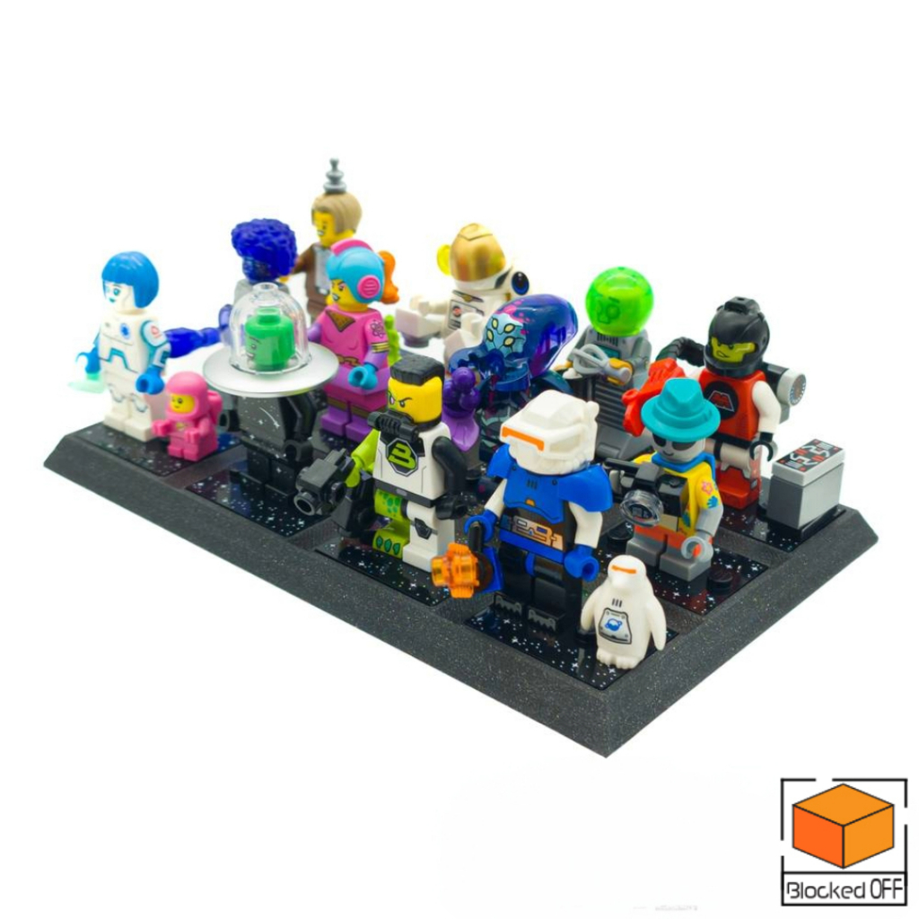 Display Stand for Lego CMF Collectable Minifigures Series 20 Space ...