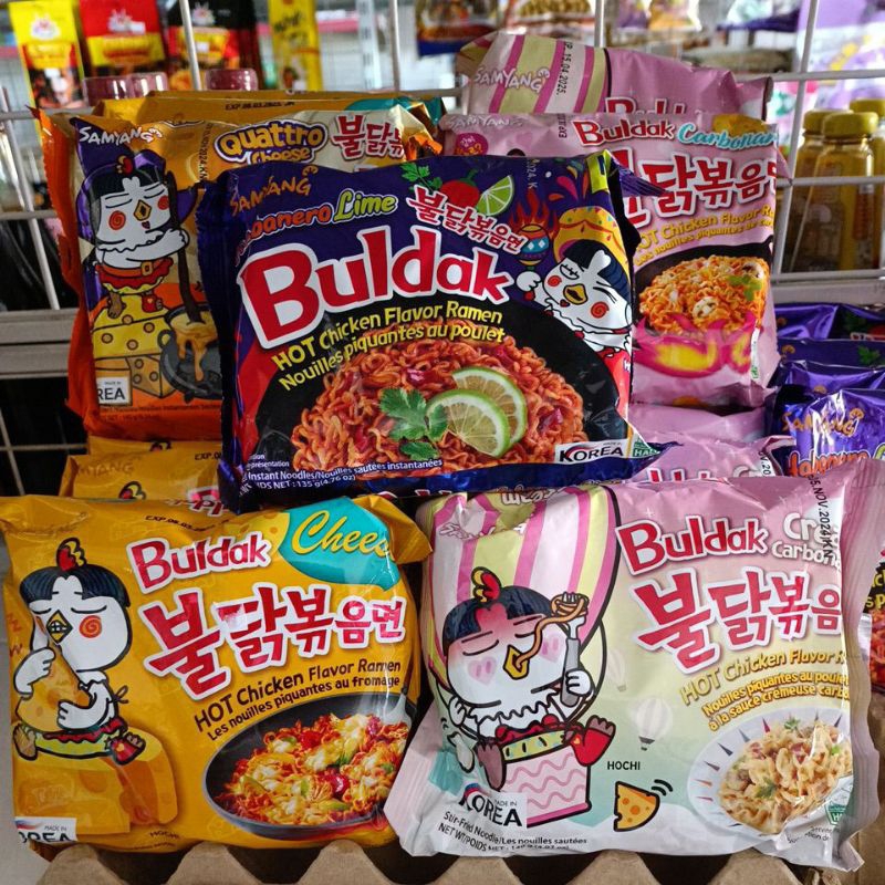 SAMYANG BULDAK HOT CHICKEN FLAVOR RAMEN MADE IN KOREA | Shopee Malaysia