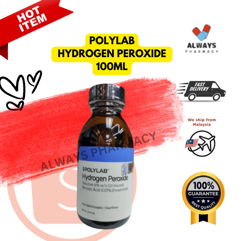 POLYLAB HYDROGEN PEROXIDE 100ML | Shopee Malaysia