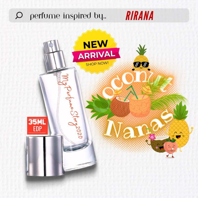 🔥NEW🔥Inspired Perfume By 🥥 Coconut Nanas🍍Rirana EdP Fragrance for ...