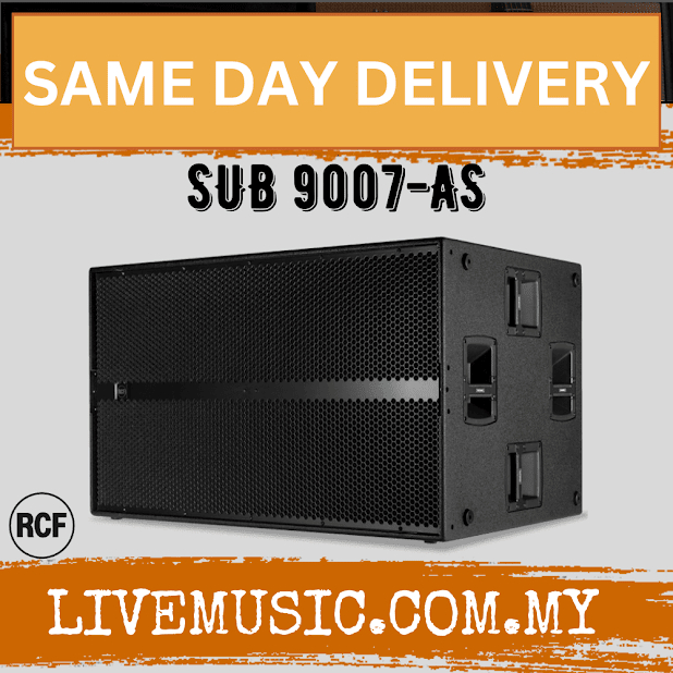 RCF SUB-9007-AS Dual 21″ Active High Power Subwoofer ( SUB 9007 AS ...