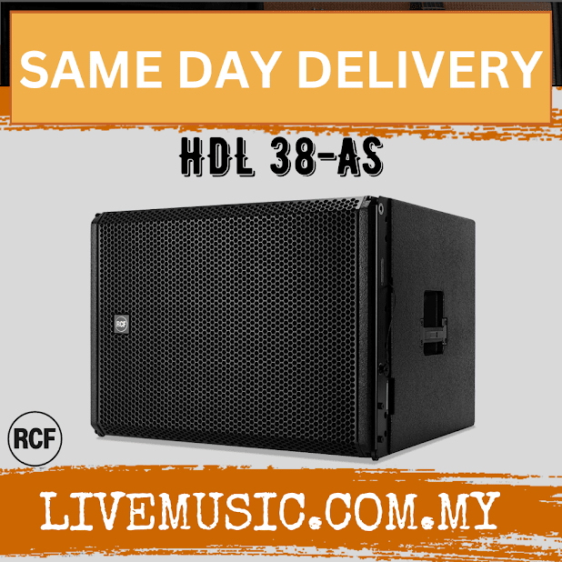 Rcf HDL 38-AS Active Flyable Subwoofer Module ( HDL38AS / HDL 38AS ...