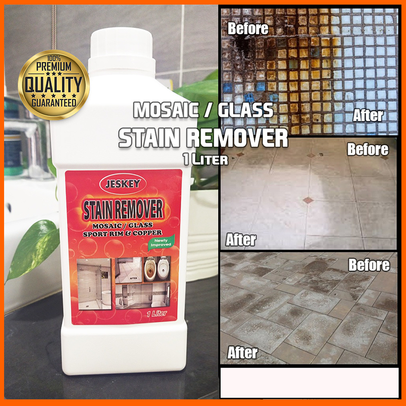 Jeskey Heavy Duty Stain Remover 1L Toilet Bowl Floor Cleaner Bathroom ...