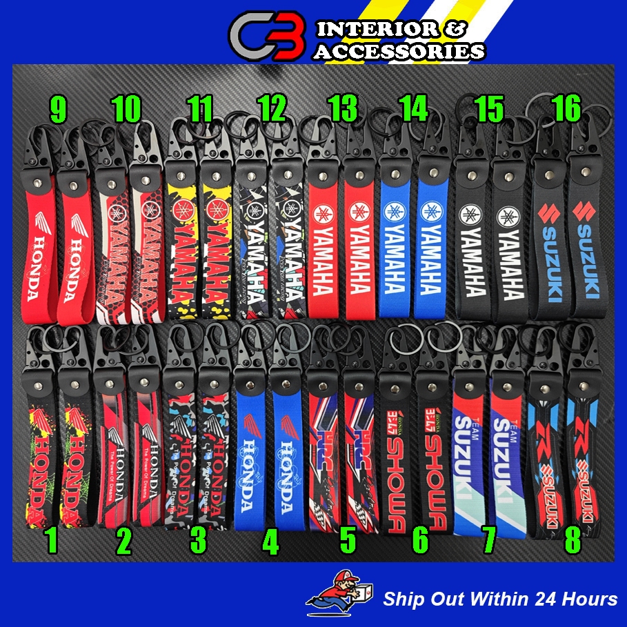 YAMAHA HONDA HRC SUZUKI YOSHIMURA KEYCHAINS / KC15 | Shopee Malaysia