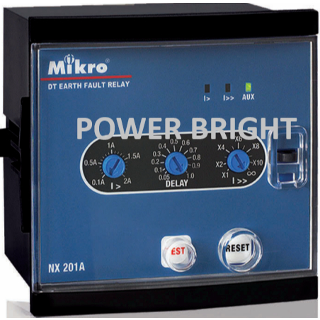 MIKRO NX201A 240A DEFINITE TIME EARTH FAULT RELAY | Shopee Malaysia