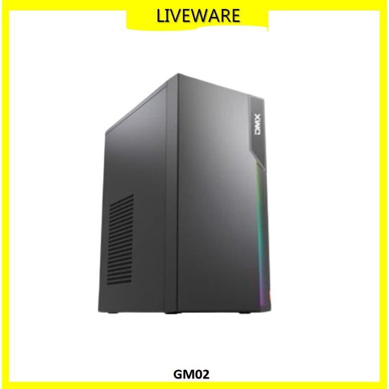 DMX PC RGB MICRO ATX TOWER CASE (Business Edition) | Shopee Malaysia