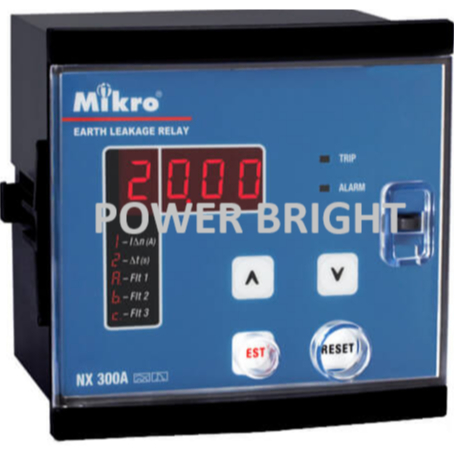 MIKRO NX300A 230A NUMERICAL EARTH LEAKAGE RELAY | Shopee Malaysia