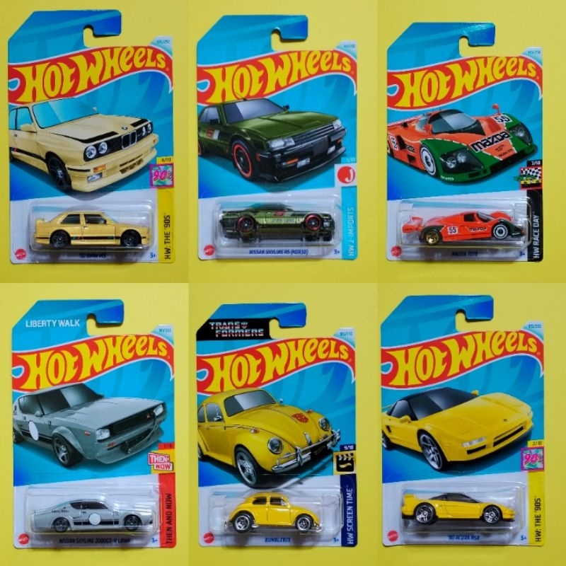 [New] Hot Wheels 2024 MIX Vol. 4 CASE L LBWK BUMBLEBEE | Shopee Malaysia