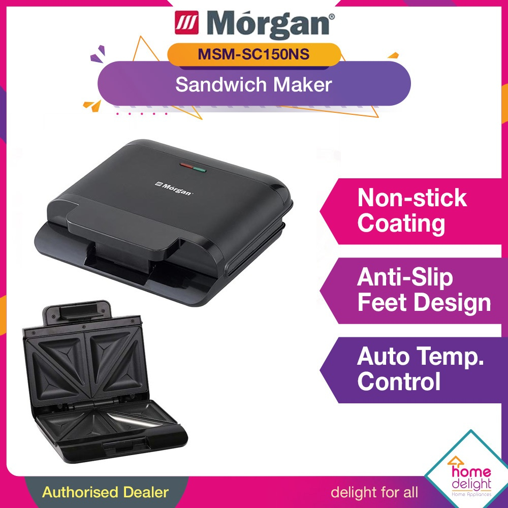 Khind Morgan Sandwich Maker / Sandwich Toaster ST750 MSM-SC150NS PST961 ...