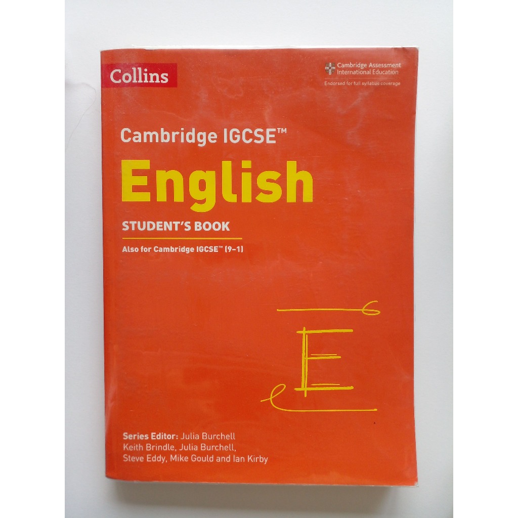 [FREE SHIPPING] Collins Cambridge IGCSE English Student's Book | Shopee ...