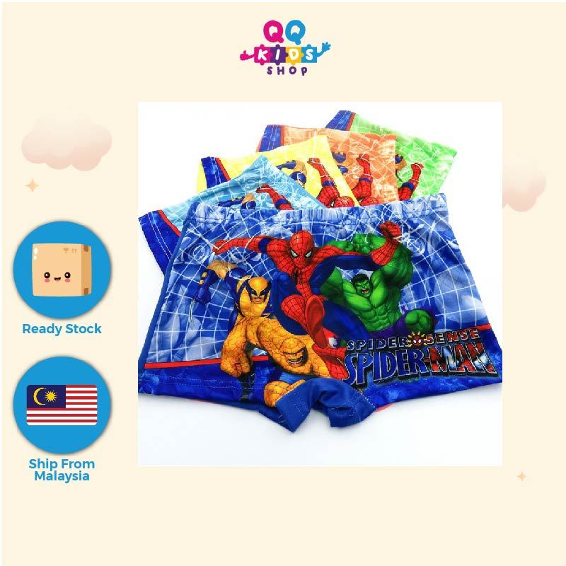 Avenger Panty Underware Kid Boxer Cartoon Kids Wear 儿童内裤 | Shopee Malaysia