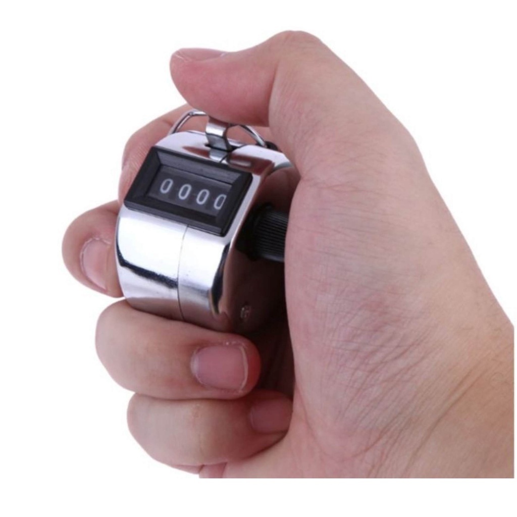 Stainless Steel Tasbih Digital Finger Hand Tally Counter Tasbih Counter ...