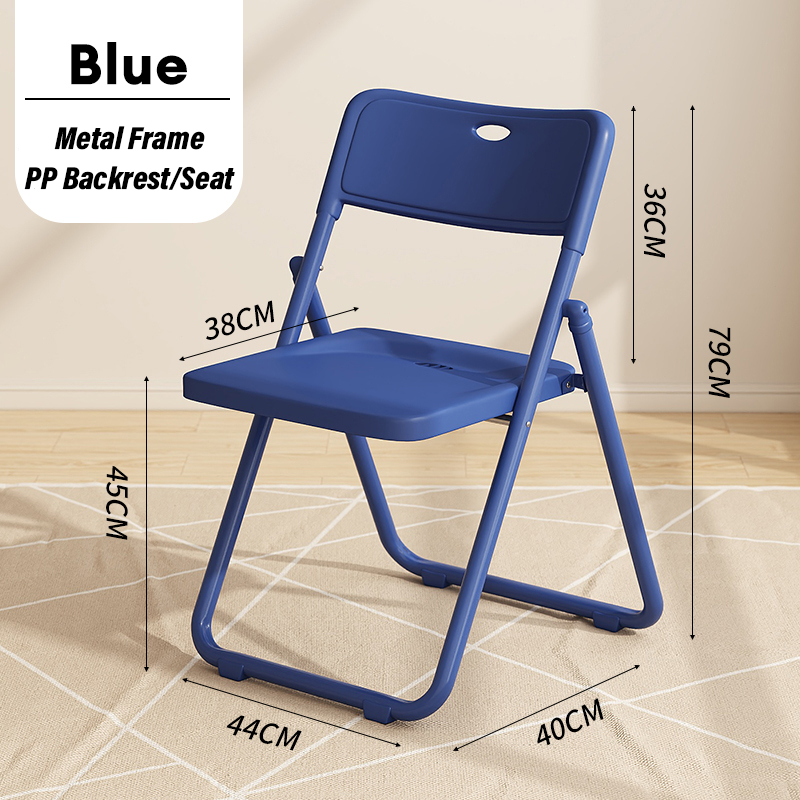 【NEW】Foldable Chair With Cushion Office Meeting Conference Chair Study ...