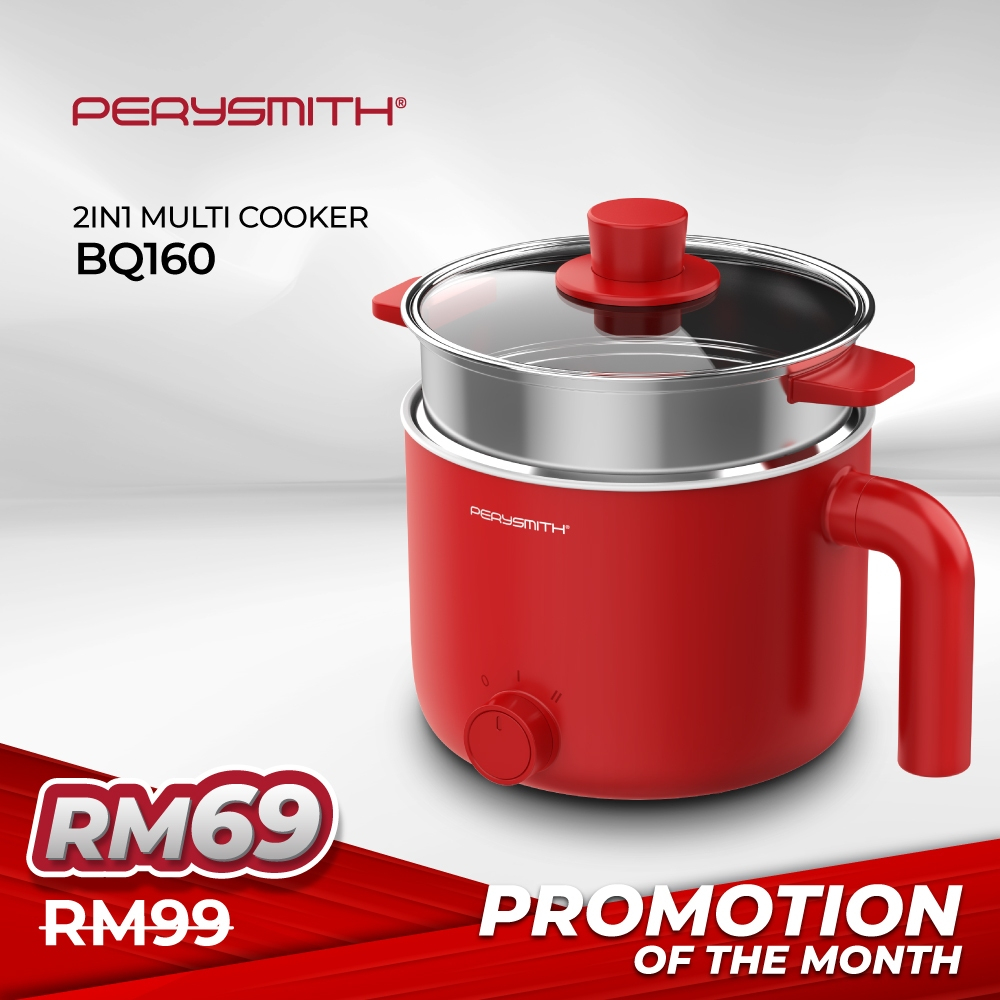 PerySmith 2in1 Multi Cooker Signature Series BQ160 | Shopee Malaysia