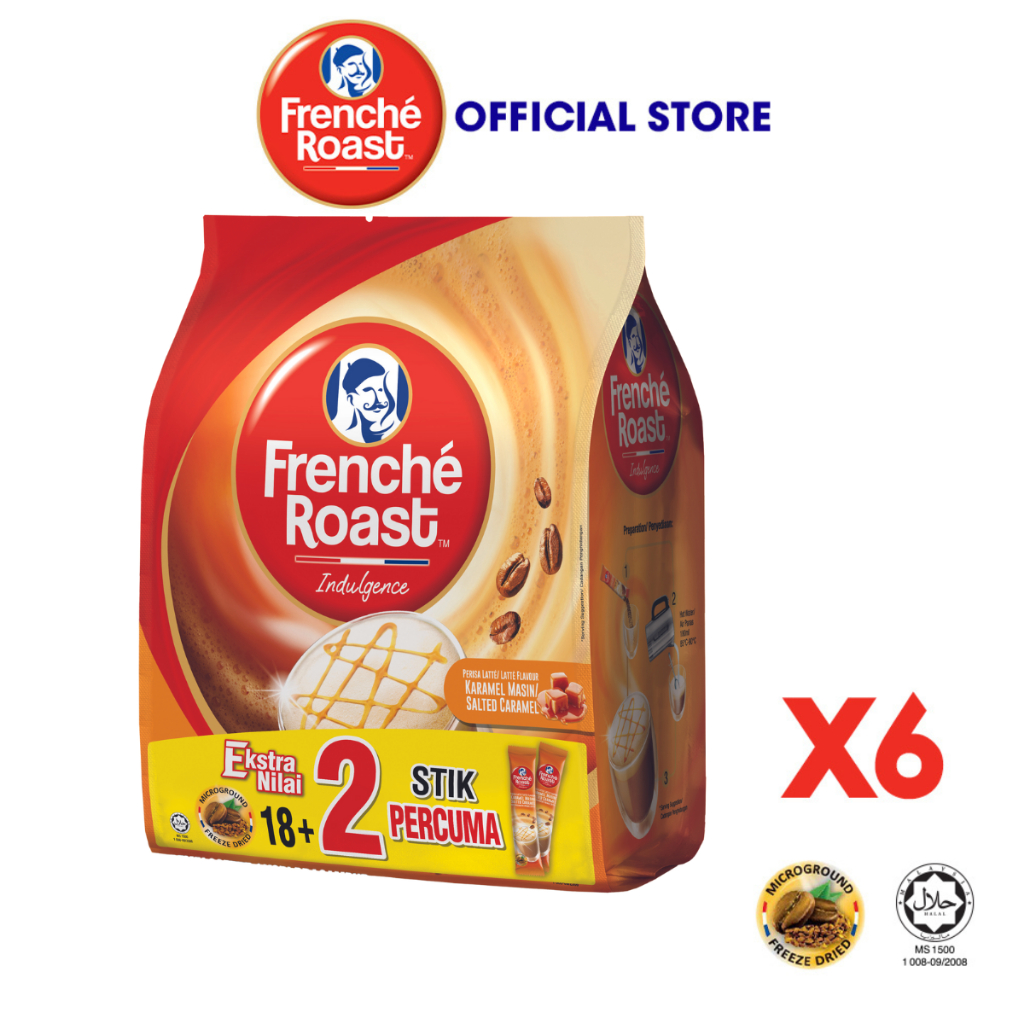 Frenche Roast Salted Caramel Latte (18's x 23g/6 Packs) | Shopee Malaysia