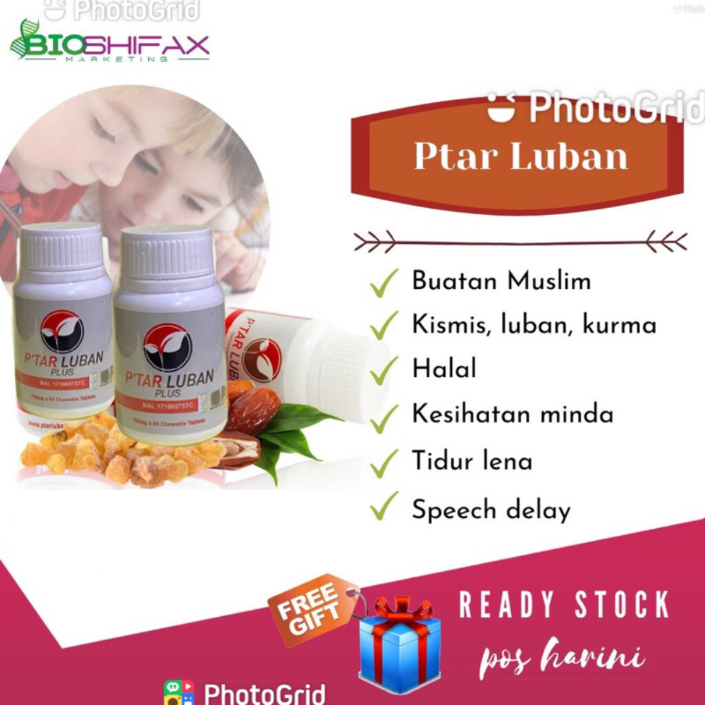 Tablet Minda Ptar Luban Plus + Free Gift / Ptar Luban / P tar luban KKM ...
